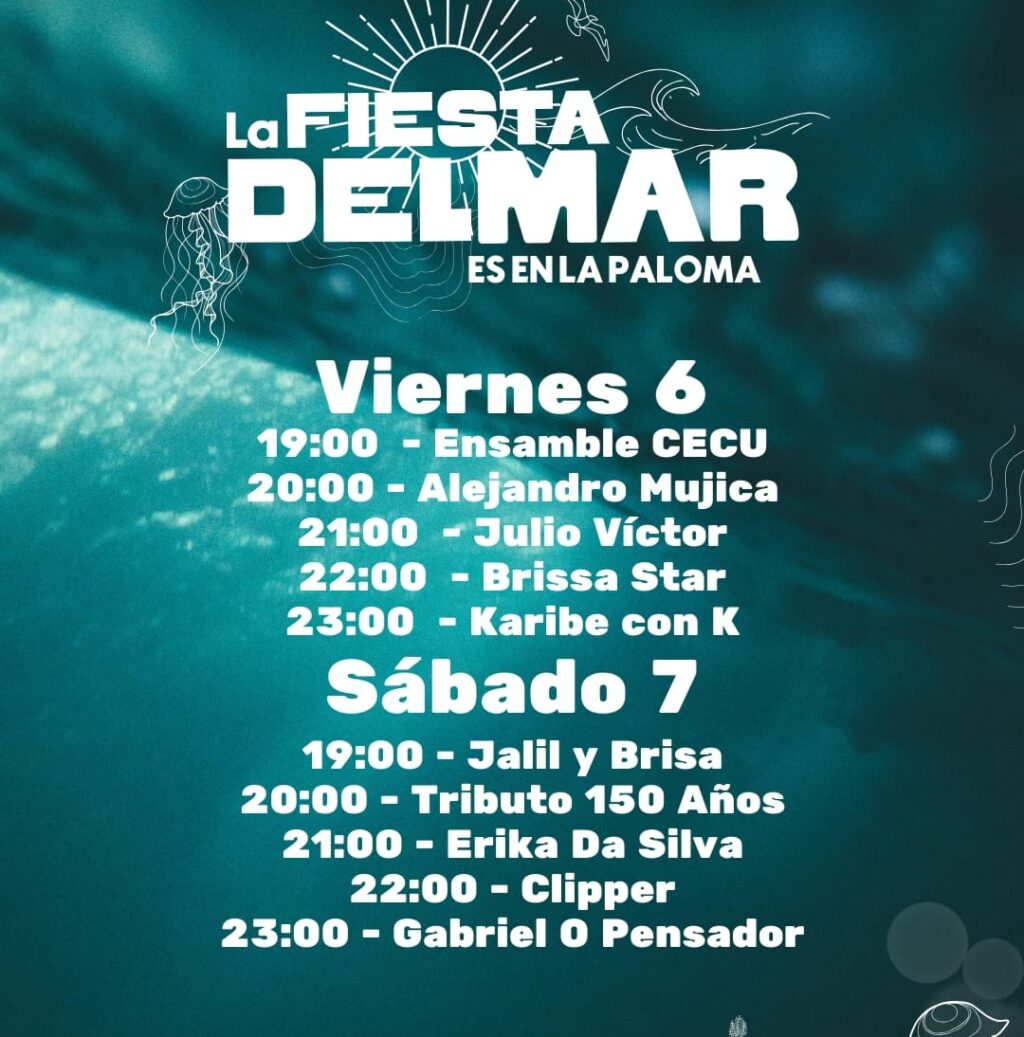 Se viene la Fiesta del Mar 2024 en La Paloma