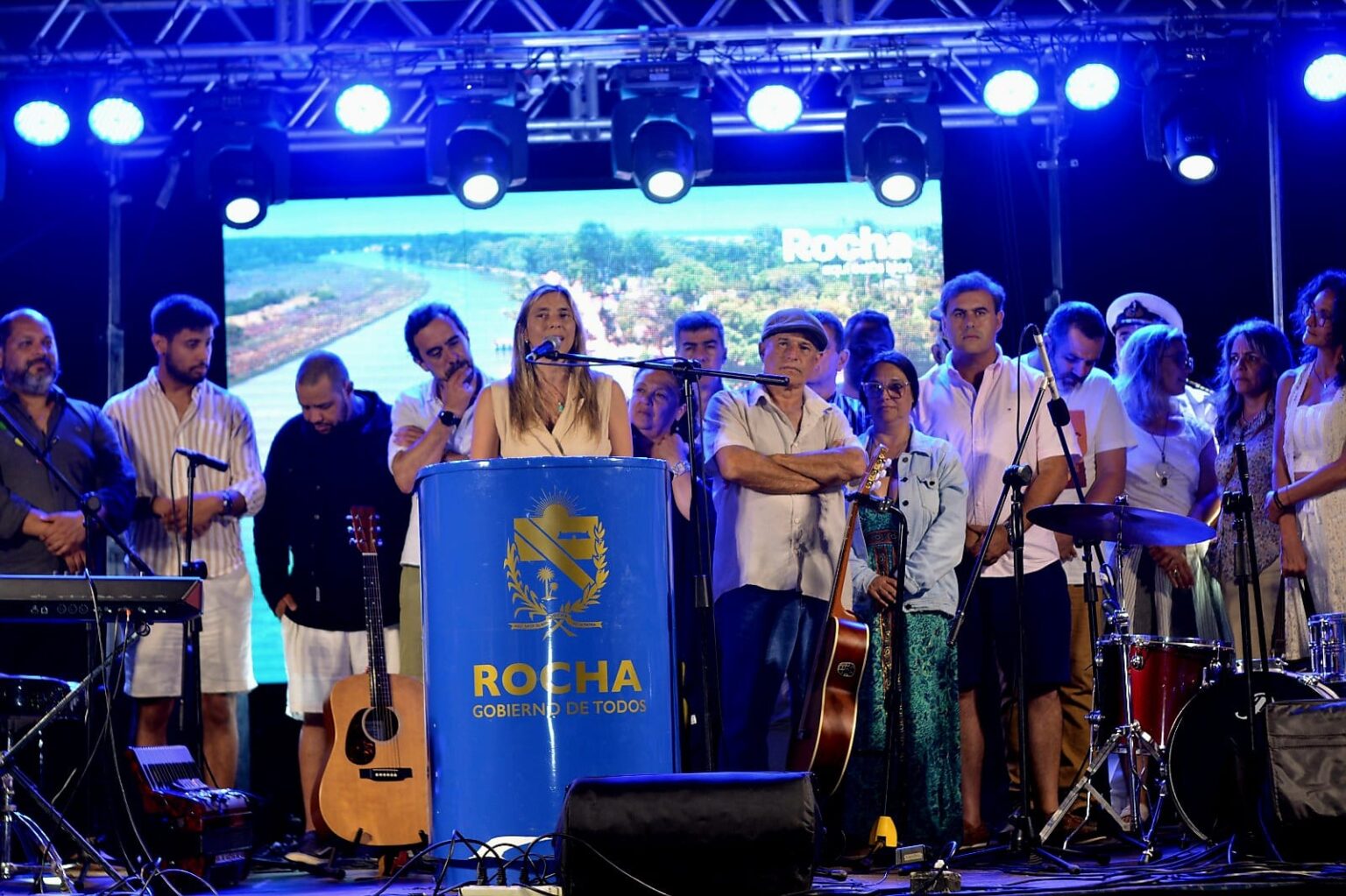 Rocha lanzó oficialmente la temporada de verano desde Barra del Chuy